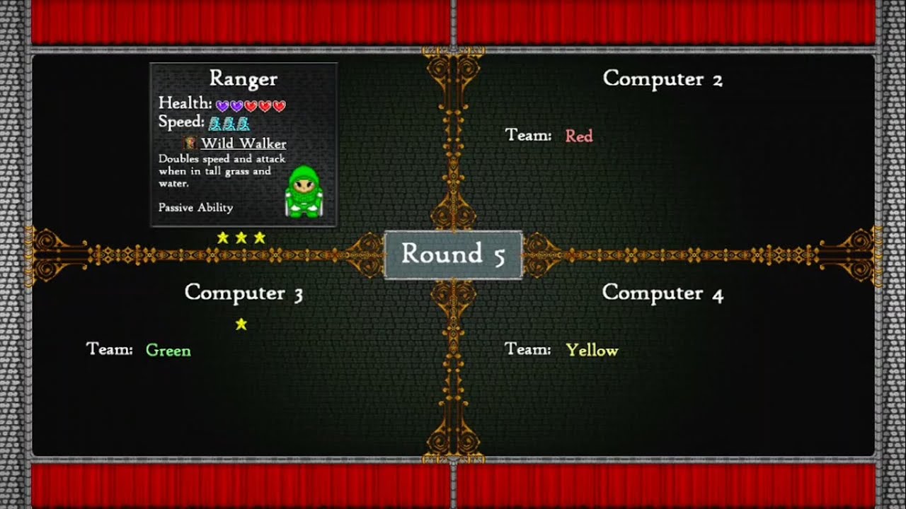 Grand Class Melee - 4 Player Class Tree Arena Combat - YouTube