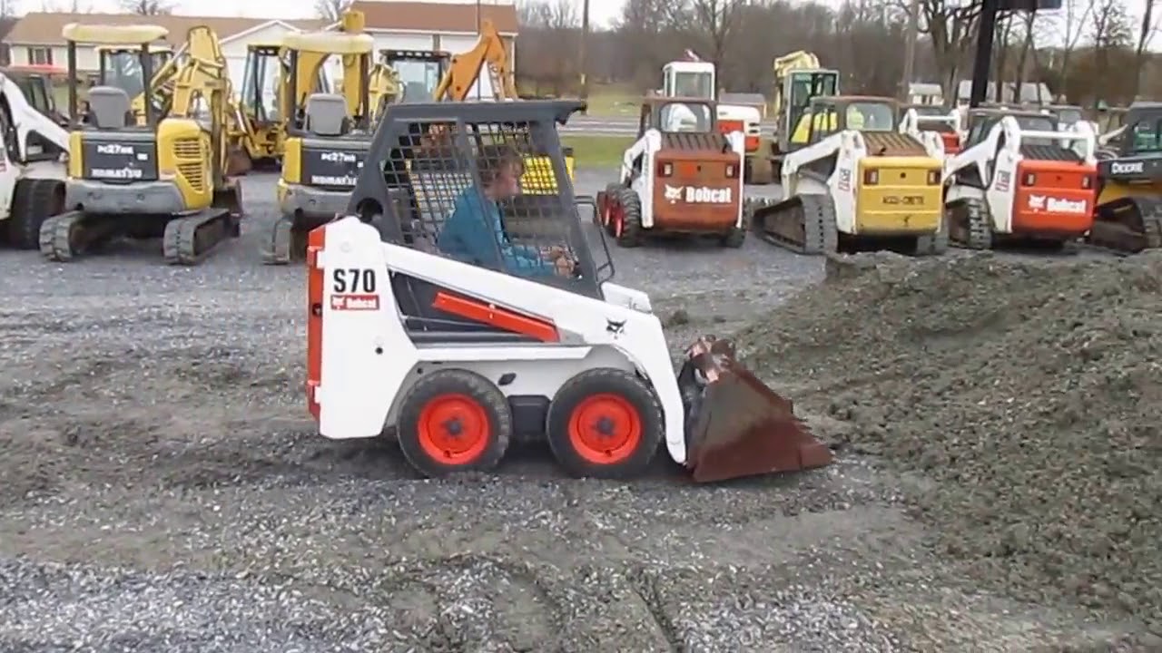 Bobcat S70 - YouTube