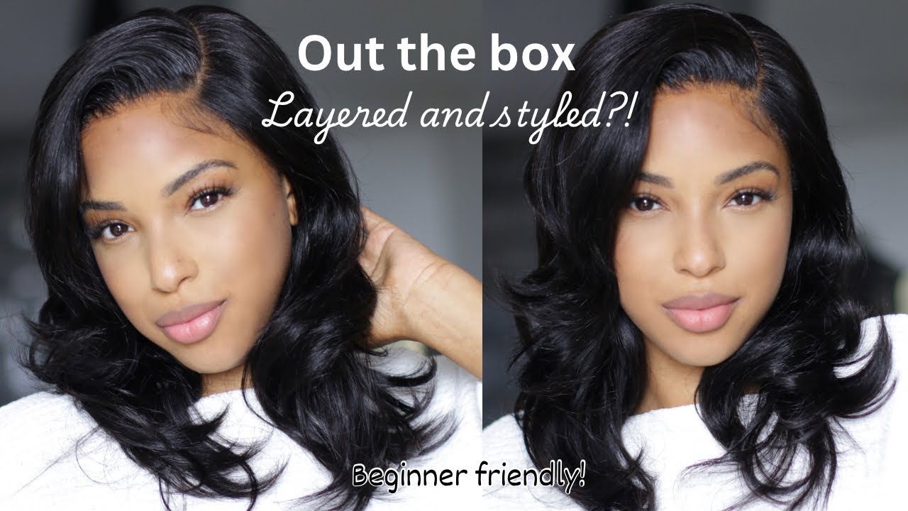 BEGINNER FRIENDLY! LAYERED & STYLED RIGHT OUT THE BOX! LUVME HAIR ...