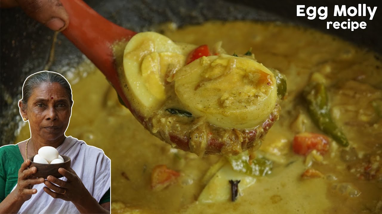 Best for Appam and Idiappam - Egg Molly | Kerala Style Egg Curry - YouTube