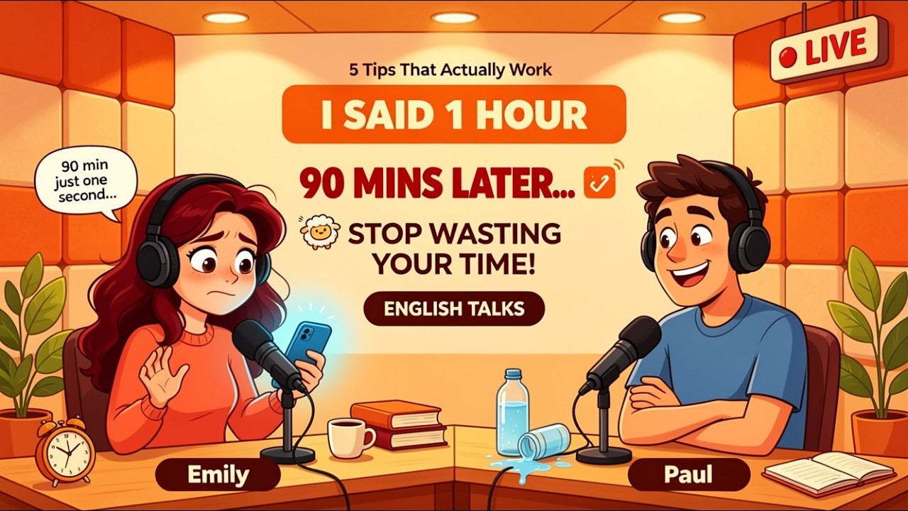 Stop Wasting Your Time — And Your English Will Grow - YouTube