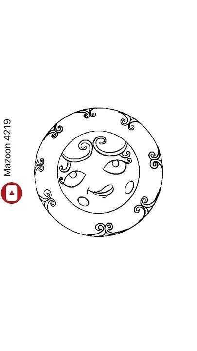 رسم صحن مزخرف - YouTube