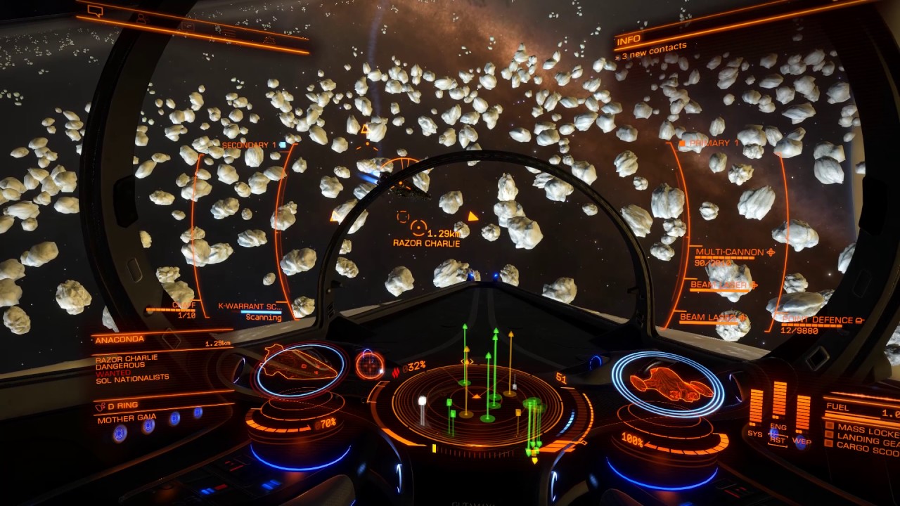 Saturn Rings Space Battle Elite Dangerous 02 23 2017 18 26 23 05 DVR ...