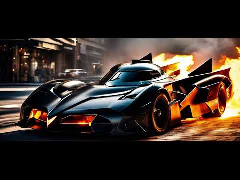 BATMAN'S BATMOBILE REIMAGINED by A.I. FAN ART | #ai #fanart #4k #widescreen