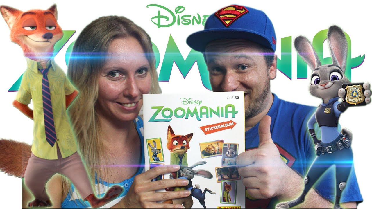 Panini ZOOMANIA - Zootropolis Sticker Unboxing mit Zanzarah - YouTube