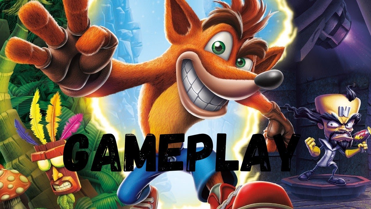 CRASH BANDICOOT-GAMEPLAY - YouTube