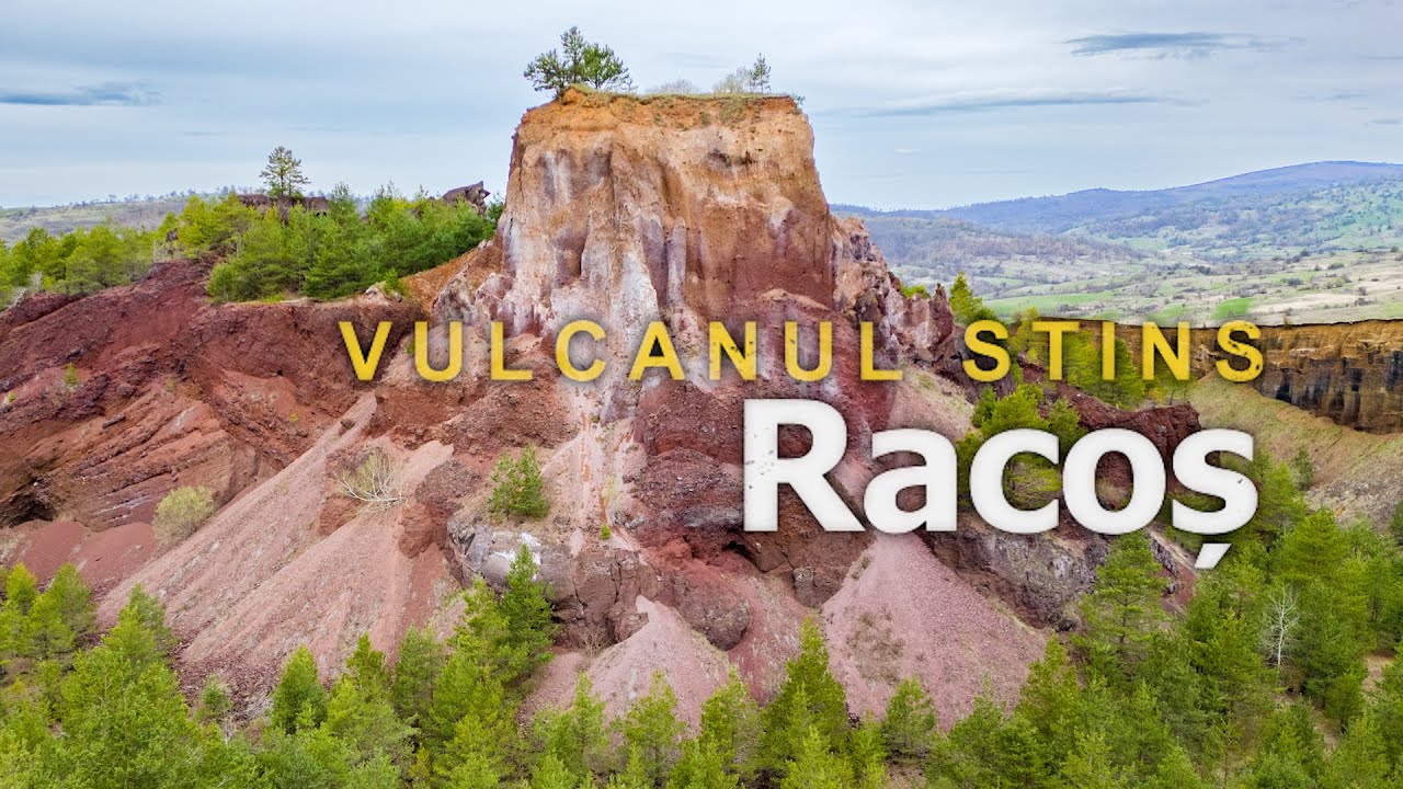 Zbor peste Vulcanul Stins de la Racos - YouTube