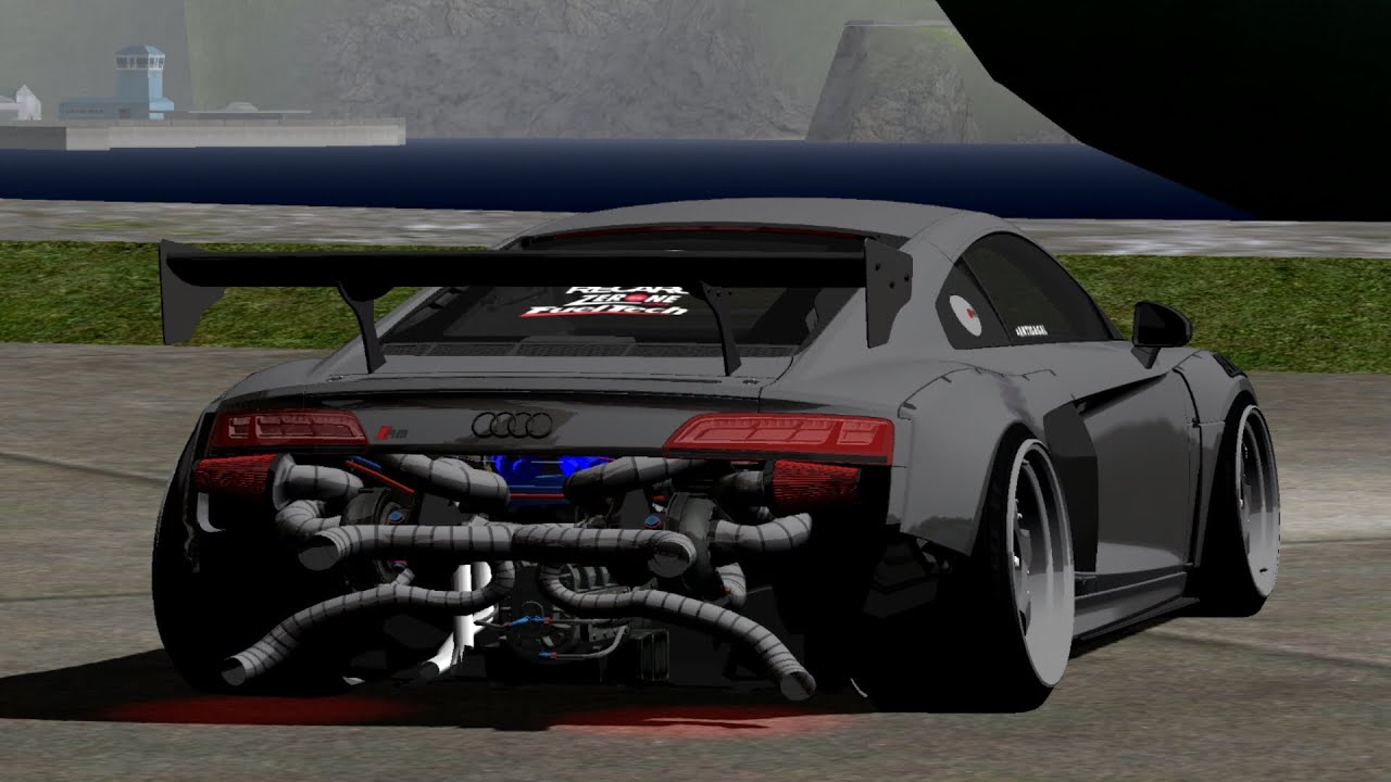 SHARE AUDI R8 WIDEBODY TRONDOL GTA SA ANDROID - YouTube