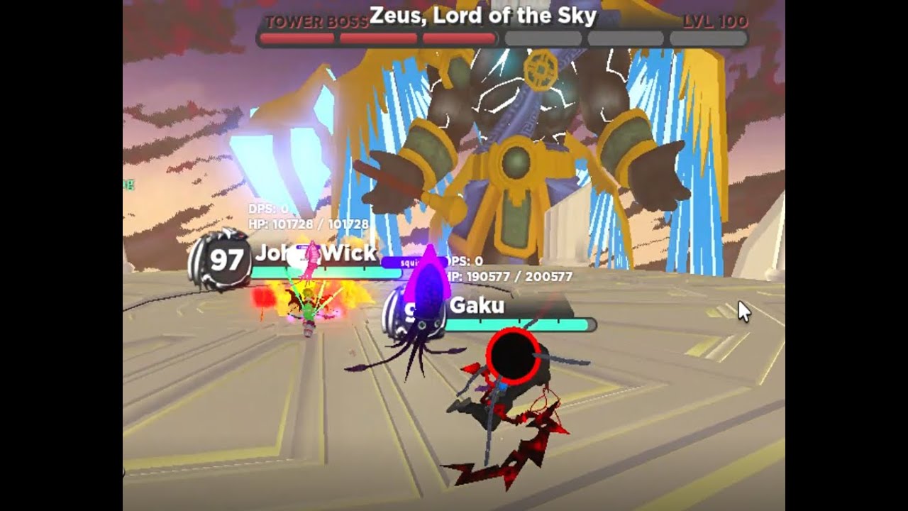 World Zero Mezuvian tower final boss battle (Zeus) (Tower 3) - YouTube
