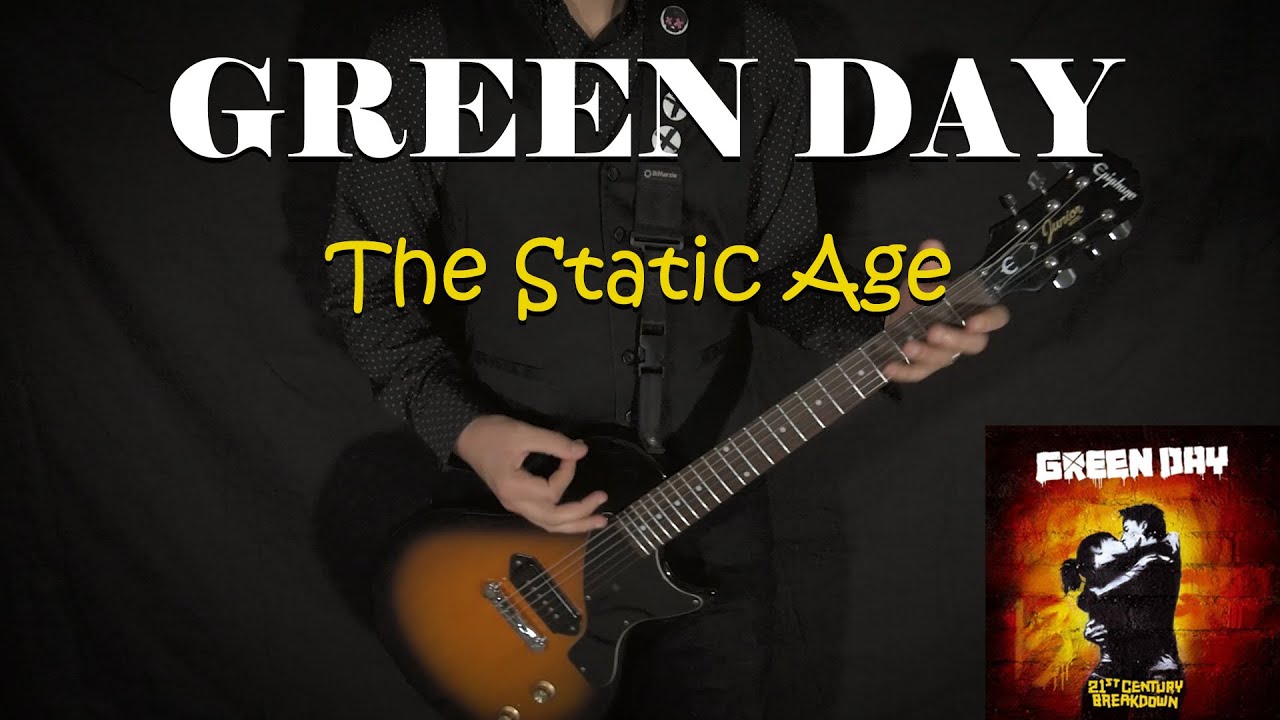 GREEN DAY - The Static Age - GUITAR COVER - YouTube