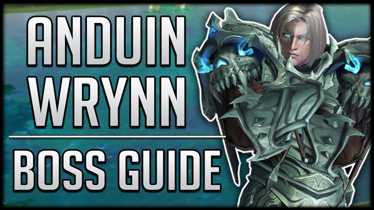 ANDUIN Boss Guide - Normal/Heroic Sepulcher of the First Ones Raid - YouTube