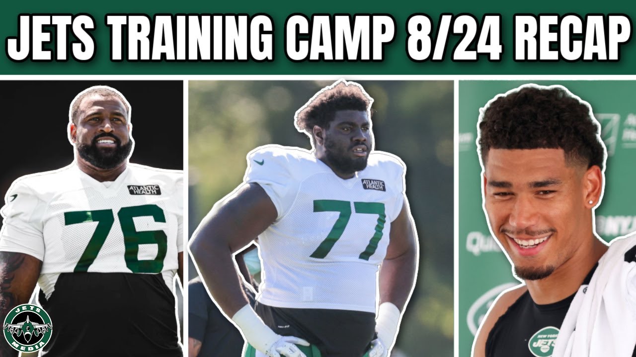 FINAL New York Jets Training Camp Recap - Allen Lazard Injury Update ...