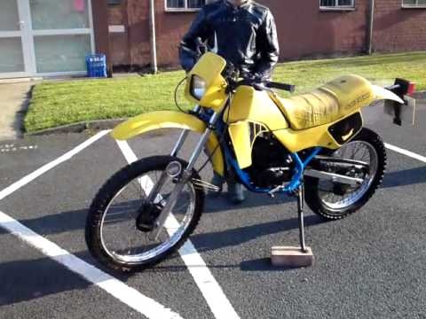 1990 SUZUKI TS50X TSX 50 MOPED MOTORBIKE T&T! 50MPH+! - YouTube
