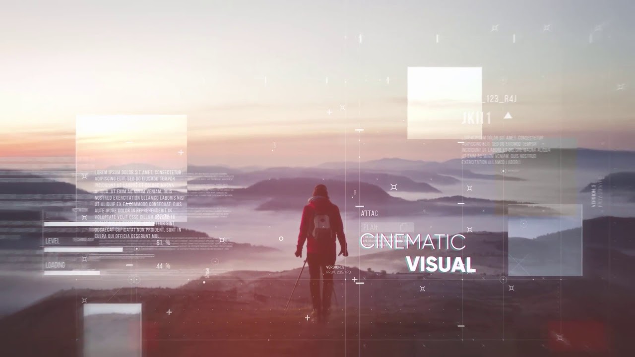 Parallax HUD Slideshow || Videohive After Effects Templates - YouTube
