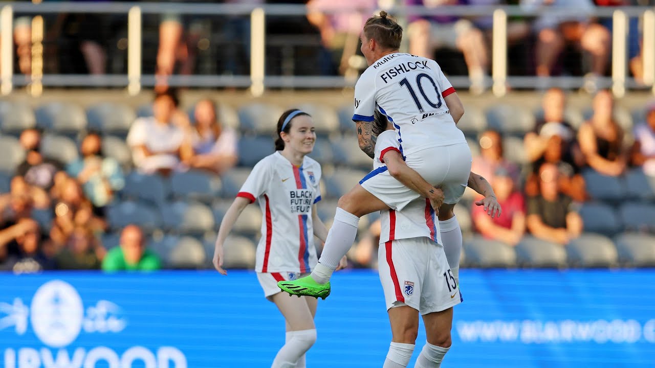 Jess Fishlock Goal: Racing Louisville FC vs. OL Reign | August 2, 2022 ...