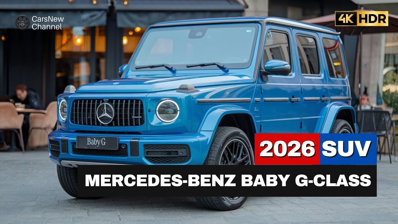 2026 Mercedes-Benz Baby G-Class Unveiled: Compact Off-Road Luxury - YouTube