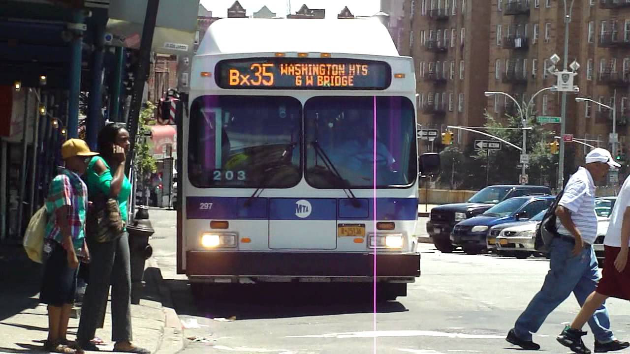 MTA NYCT Bus: 2011 New Flyer C40LF Bx35 Bus #297 at Grand Concourse ...