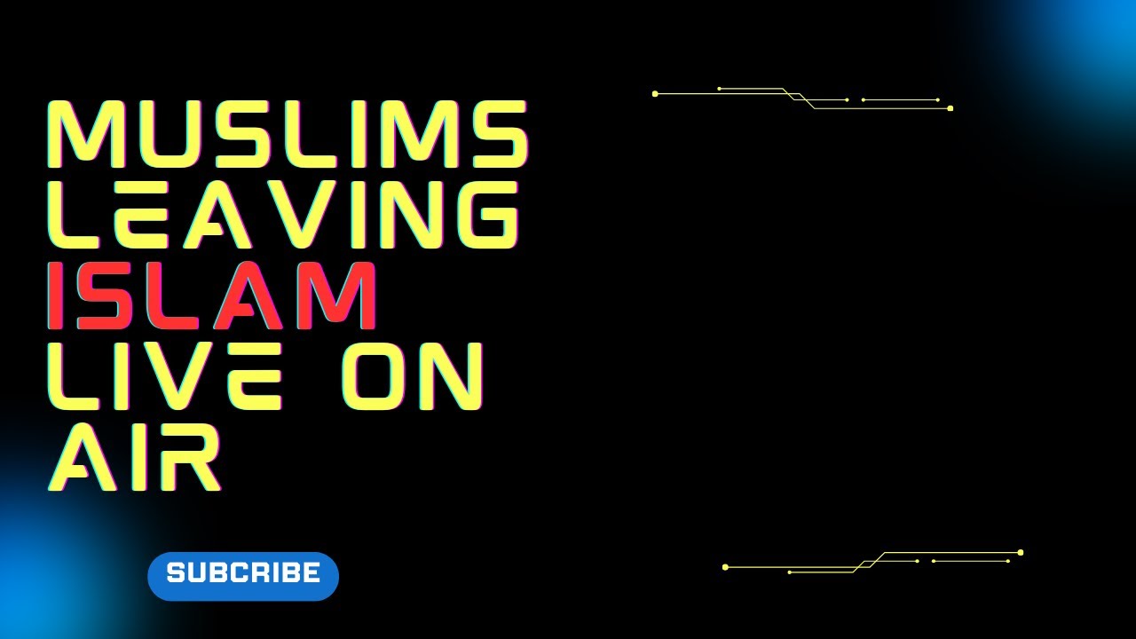 MUSLIMS LEAVING ISLAM LIVE ON AIR - YouTube