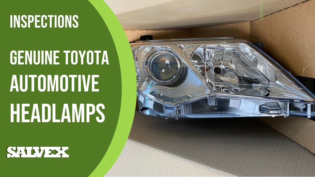 Current Sale - Genuine Toyota Automotive Headlamps (84,151 Pieces ...