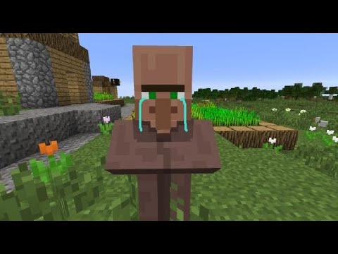 La terrible historia de un aldeano - El video más triste de Minecraft ...