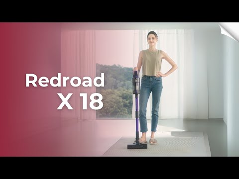 Redroad X18 Cordless Vacuum Cleaner Feature Overview Video