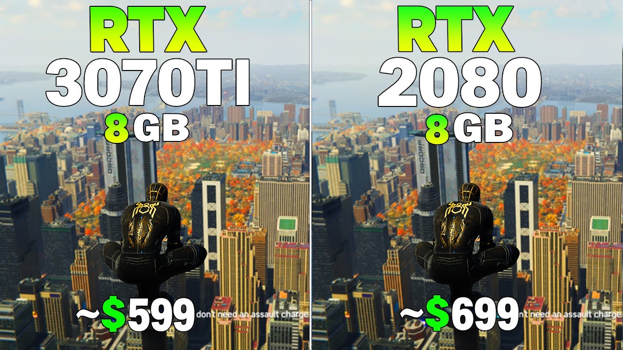 RTX 3070 Tİ vs RTX 2080 - Test in 8 Games - YouTube