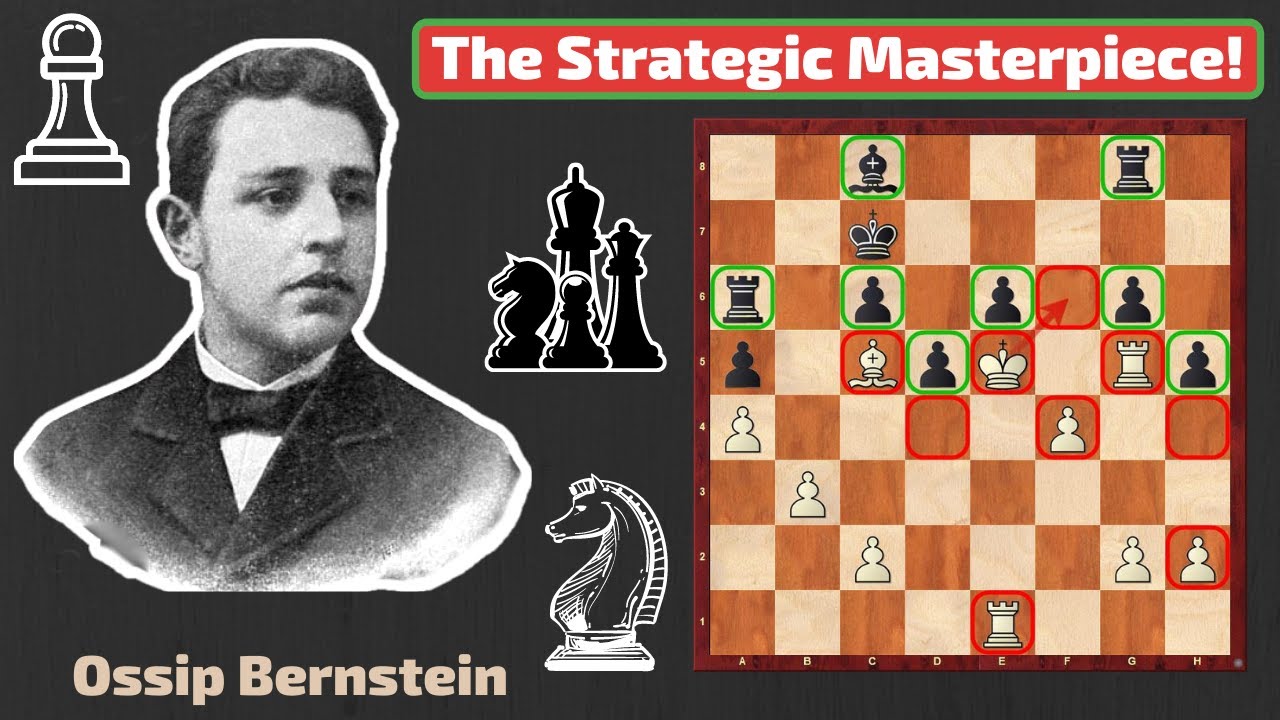 The Chess Masterpiece || Bernstein vs Mieses J 1904 || Chess Strategy ...