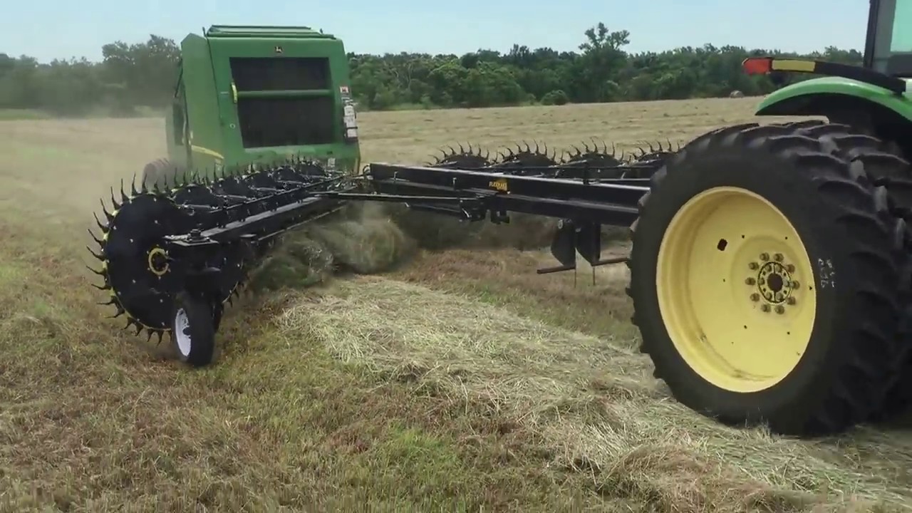 Flex Rake Demo in OK Complete Footage - YouTube