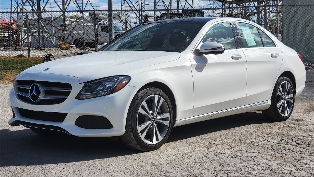 2018 Mercedes-Benz C300 4matic Drive video up for auction on ...