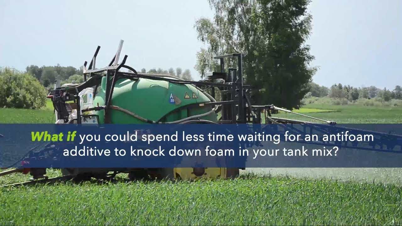 Quickly Control Agrochemical Foam - SAG by Momentive - YouTube