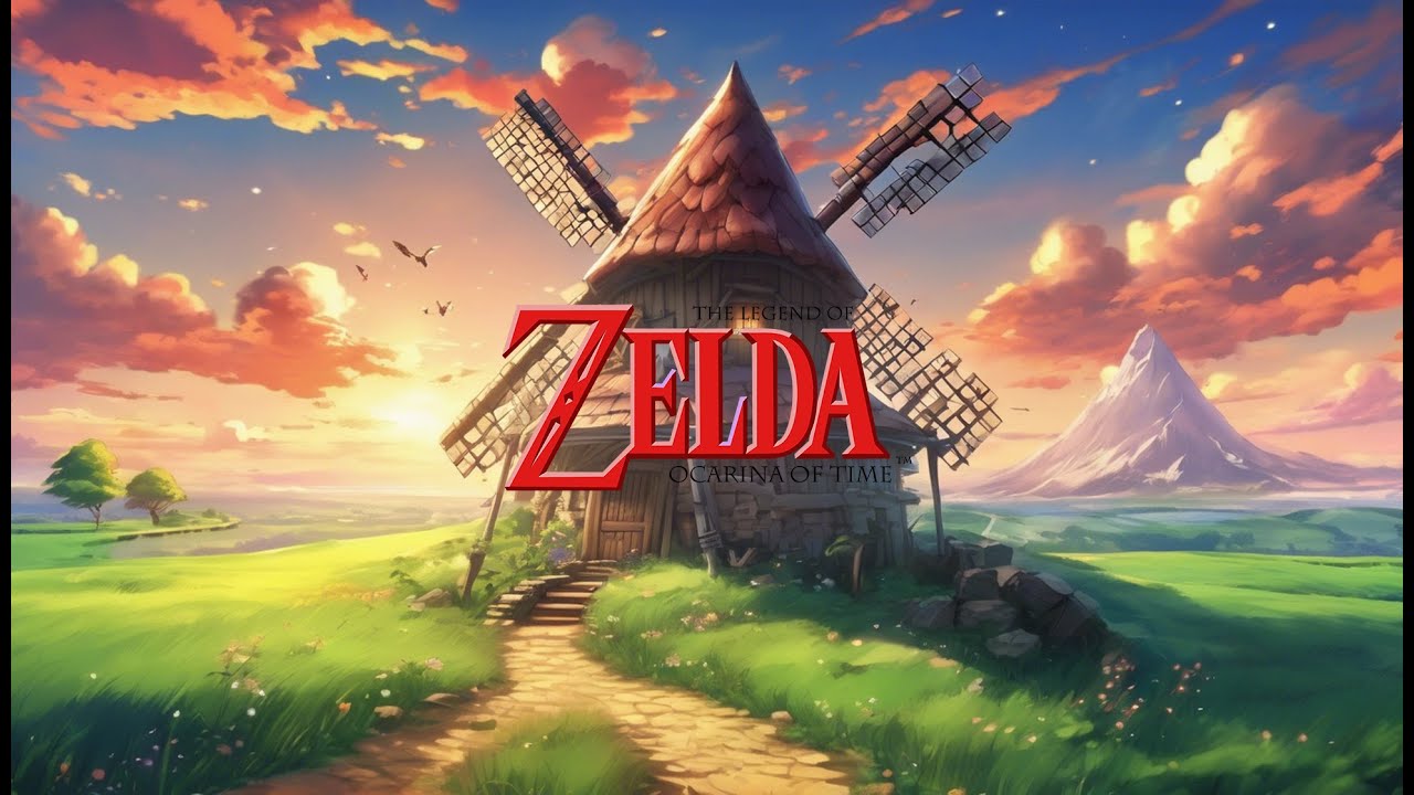Windmill Hut - Zelda: Ocarina of Time | Ambience Music 1 Hour OST - YouTube