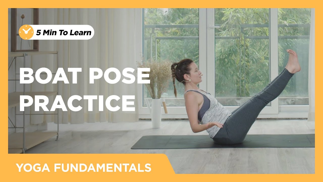 2 Min to Learn Boat Pose | Yoga Fundamentals - YouTube