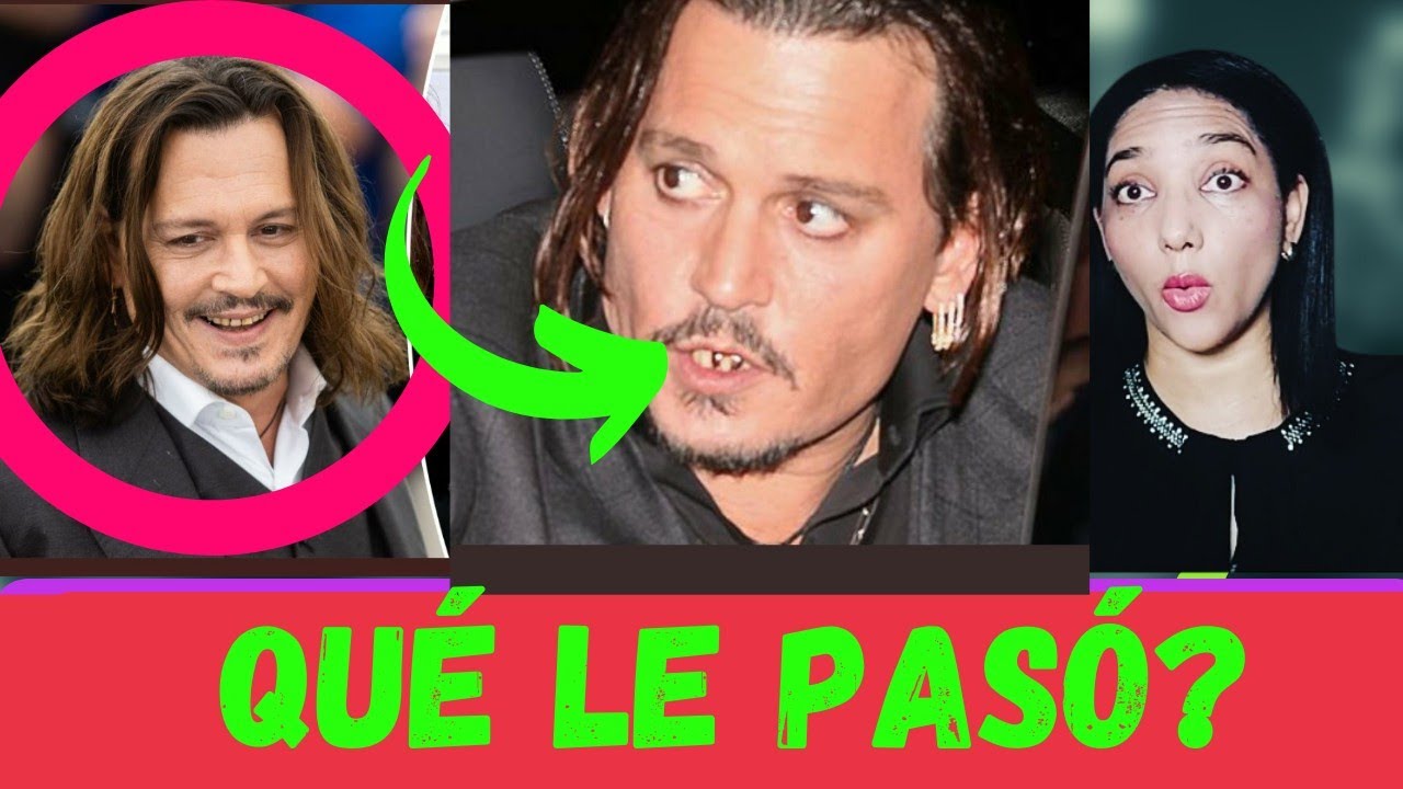 Johnny Depp y sus dientes en Cannes qué le hicieron? - YouTube