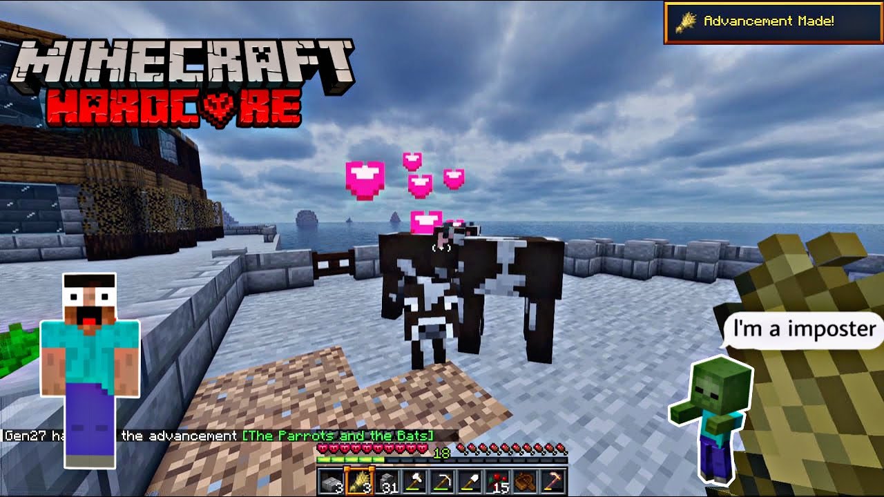 MINECRAFT HARDCORE MODE/HENDRIX/Episode-2 - YouTube