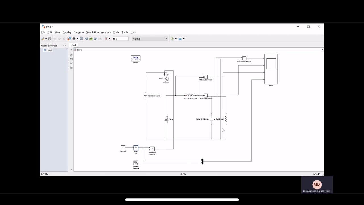 Power Electronic ( Buck Chopper ) - YouTube