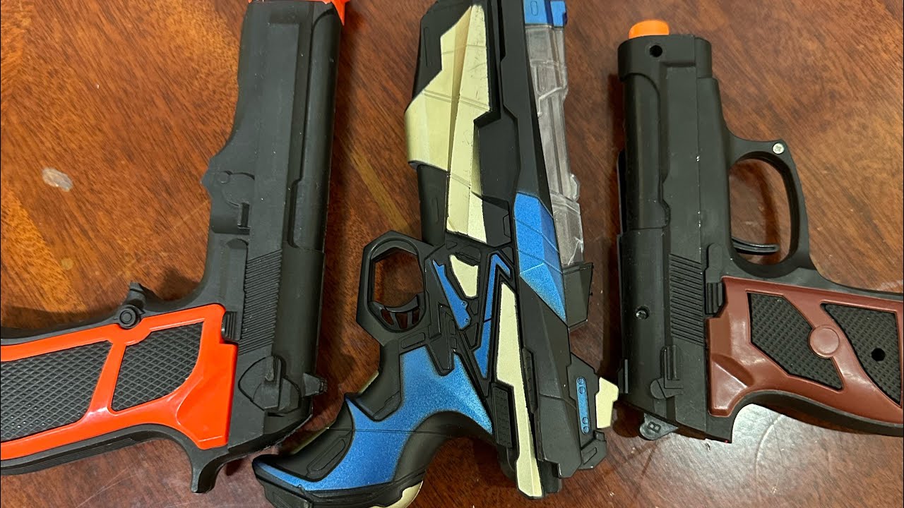 small gun collections (ASMR). - YouTube