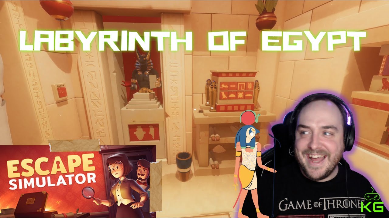 Labyrinth of Egypt - Escape Simulator Gameplay - YouTube