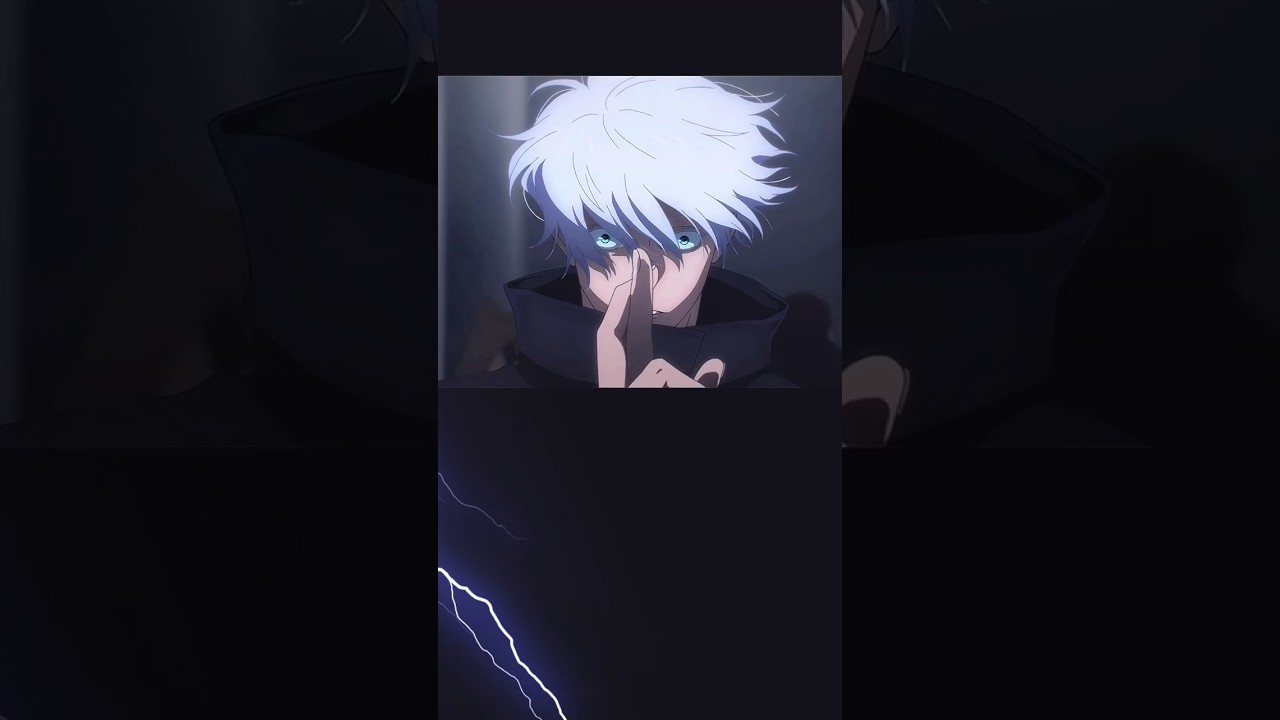 Gojo saturo attitude status badass character in jujutsu kaisen #gojo ...
