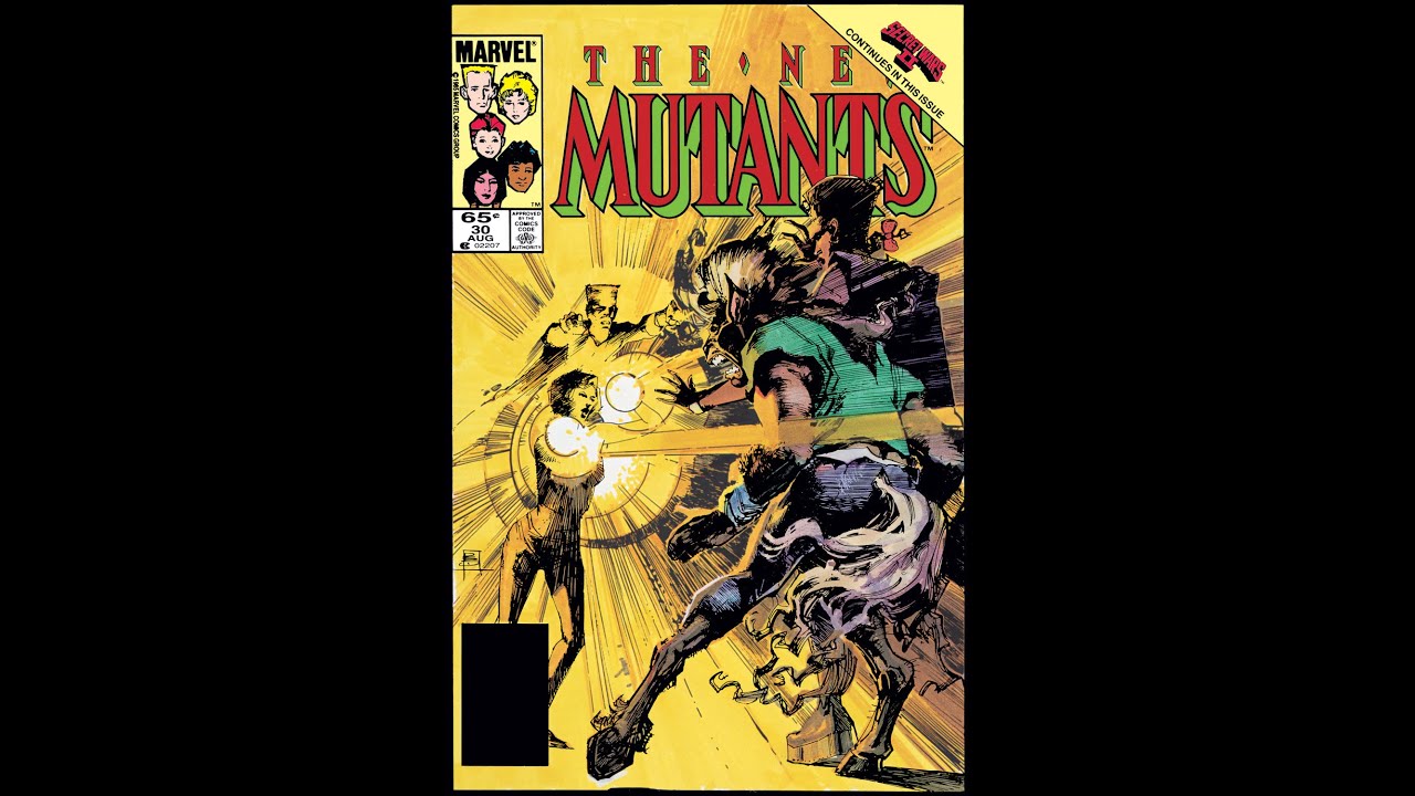 New Mutants 30 by Chris Claremont & Bill Sienkiewicz A Secret Wars II ...