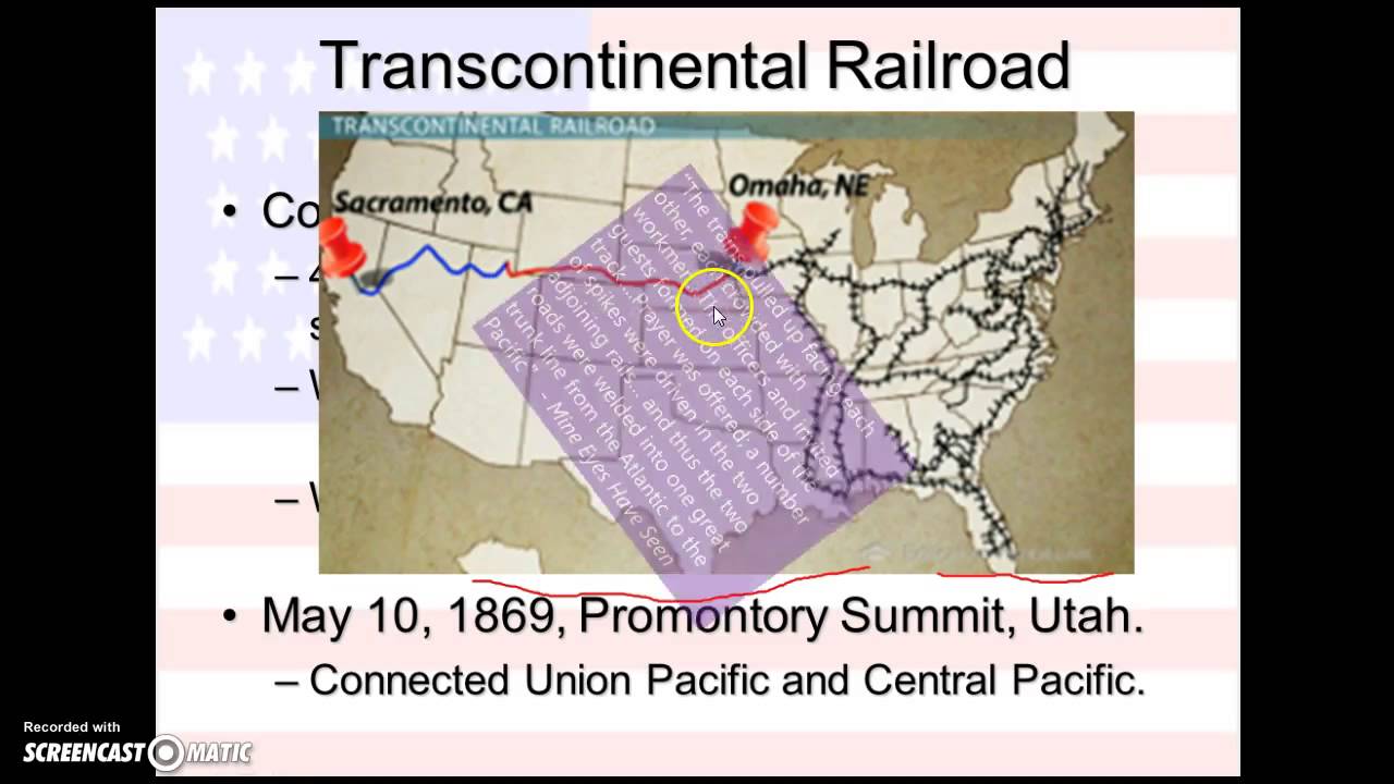 Gilded Age Part 4: Railroads and Urbanization - YouTube