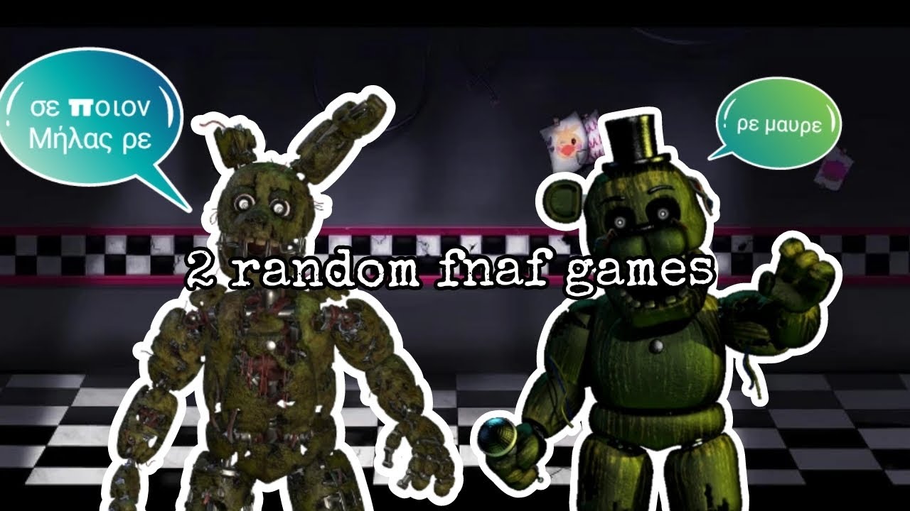 2 random fnaf games #fnaf #funny - YouTube