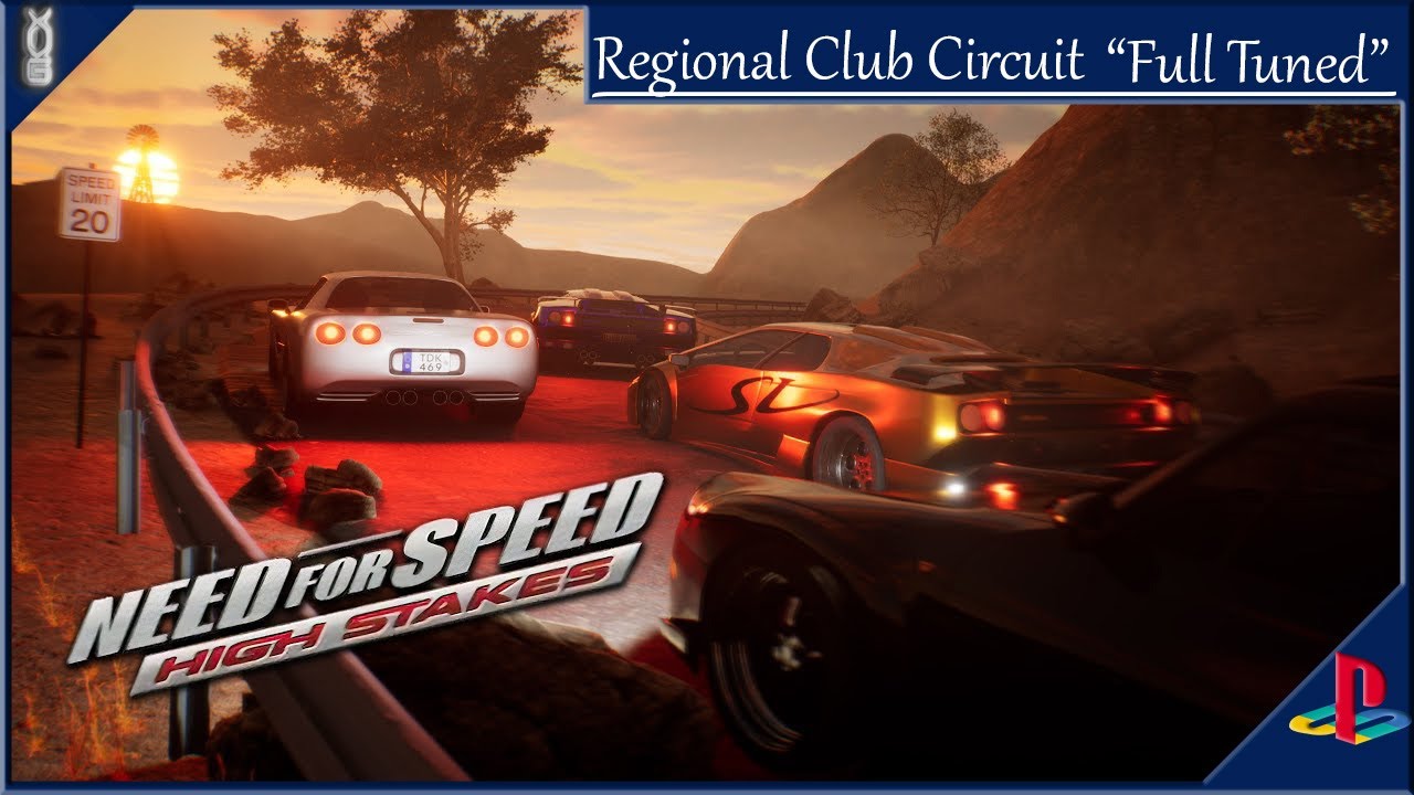 NEED FOR SPEED HIGH STAKES GAMEPLAY PS 1 : TOURNAMENT : REGIONAL CLUB ...