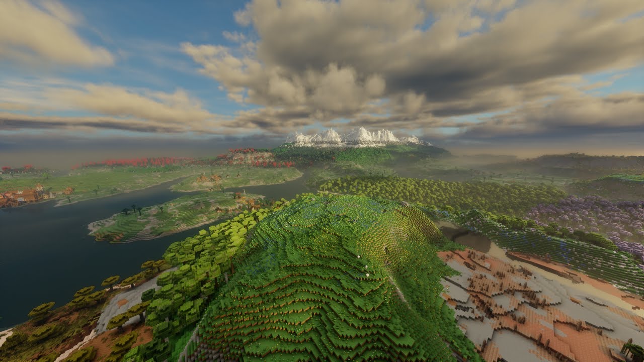 Distant horizons with Terralith and Tectonic (4K) - YouTube