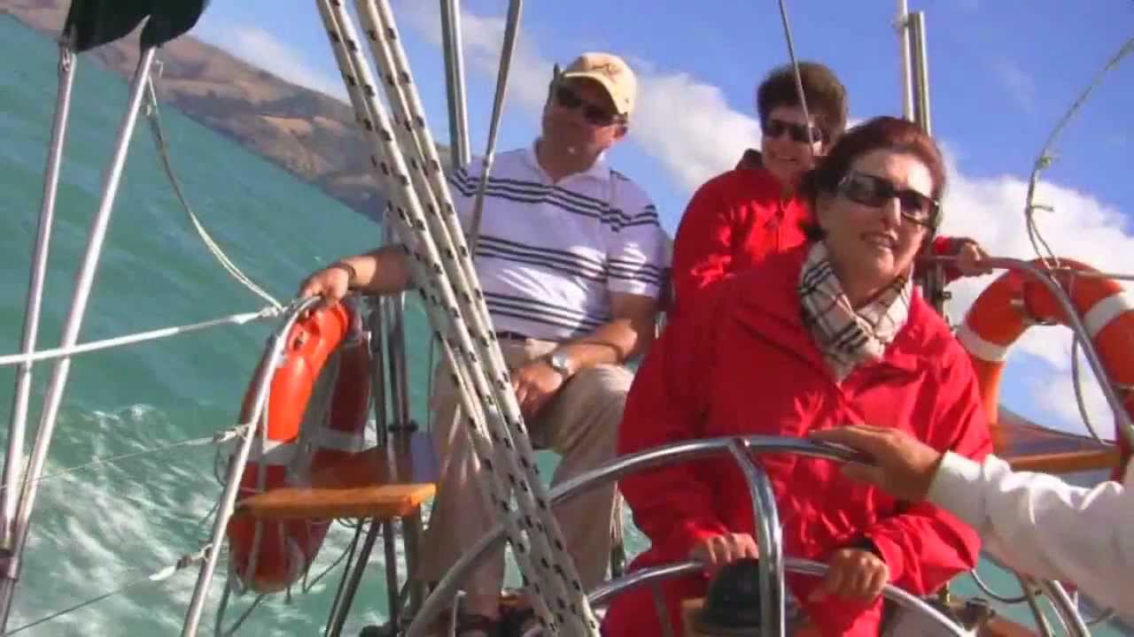 'A-Class' Sailing Akaroa - Christchurch - YouTube