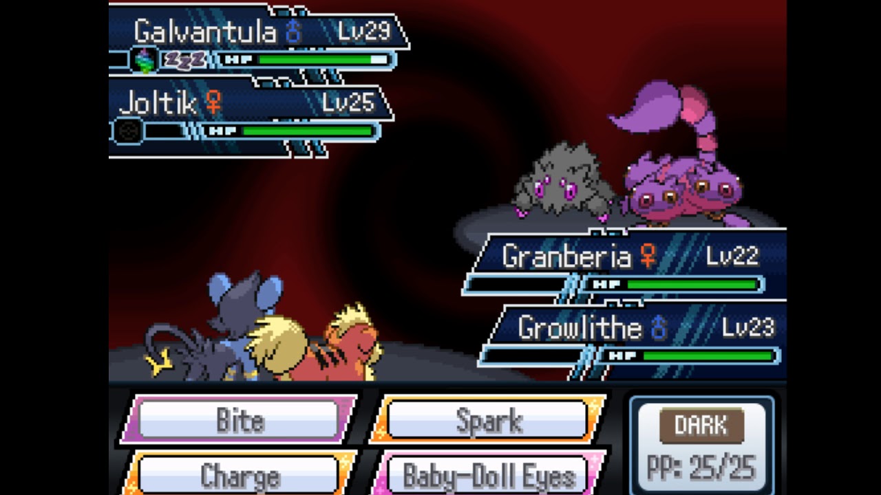Pokemon Rejuvenation Vs Rift Galvantula Youtube