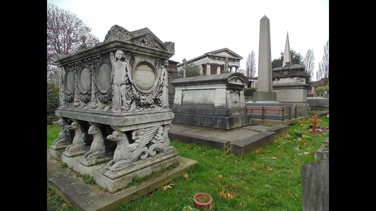 Kensal Green Cemetery ,,Magnificent Seven'' Ghost walk - YouTube