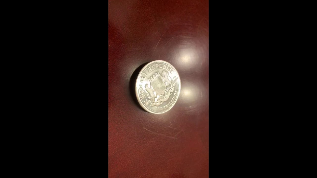Fine Silver coin vs Fake Silver coin Sound test - YouTube