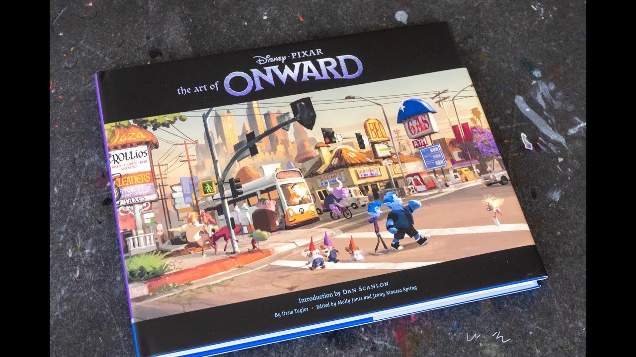 The Art of Onward (book flip) - YouTube