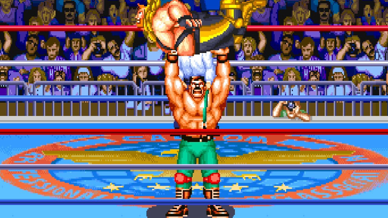 Saturday Night Slam Masters (Arcade) - All Grappling Moves & Special ...