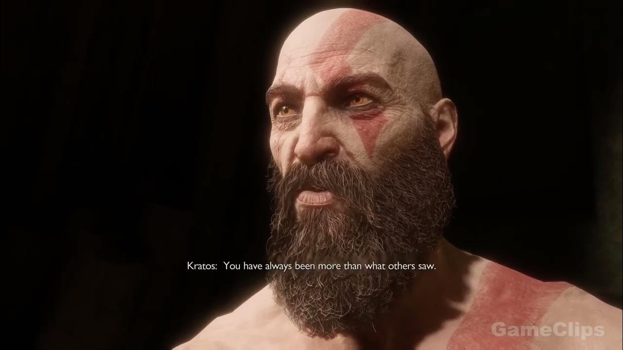 Kratos Meets Young Kratos In Valhalla Scene God Of War Ragnarok Valhalla DLC - YouTube